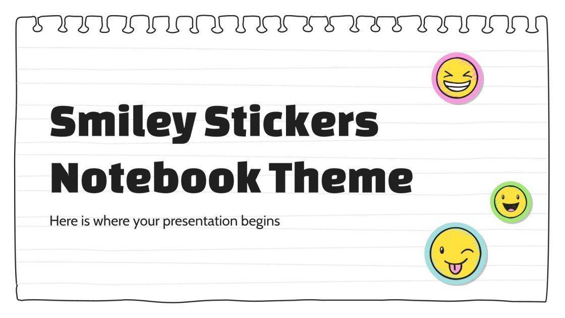 Free Google Slides & PowerPoint presentations with smileys