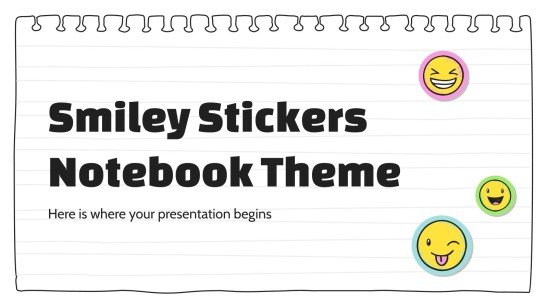 Free Google Slides & PowerPoint presentations with smileys
