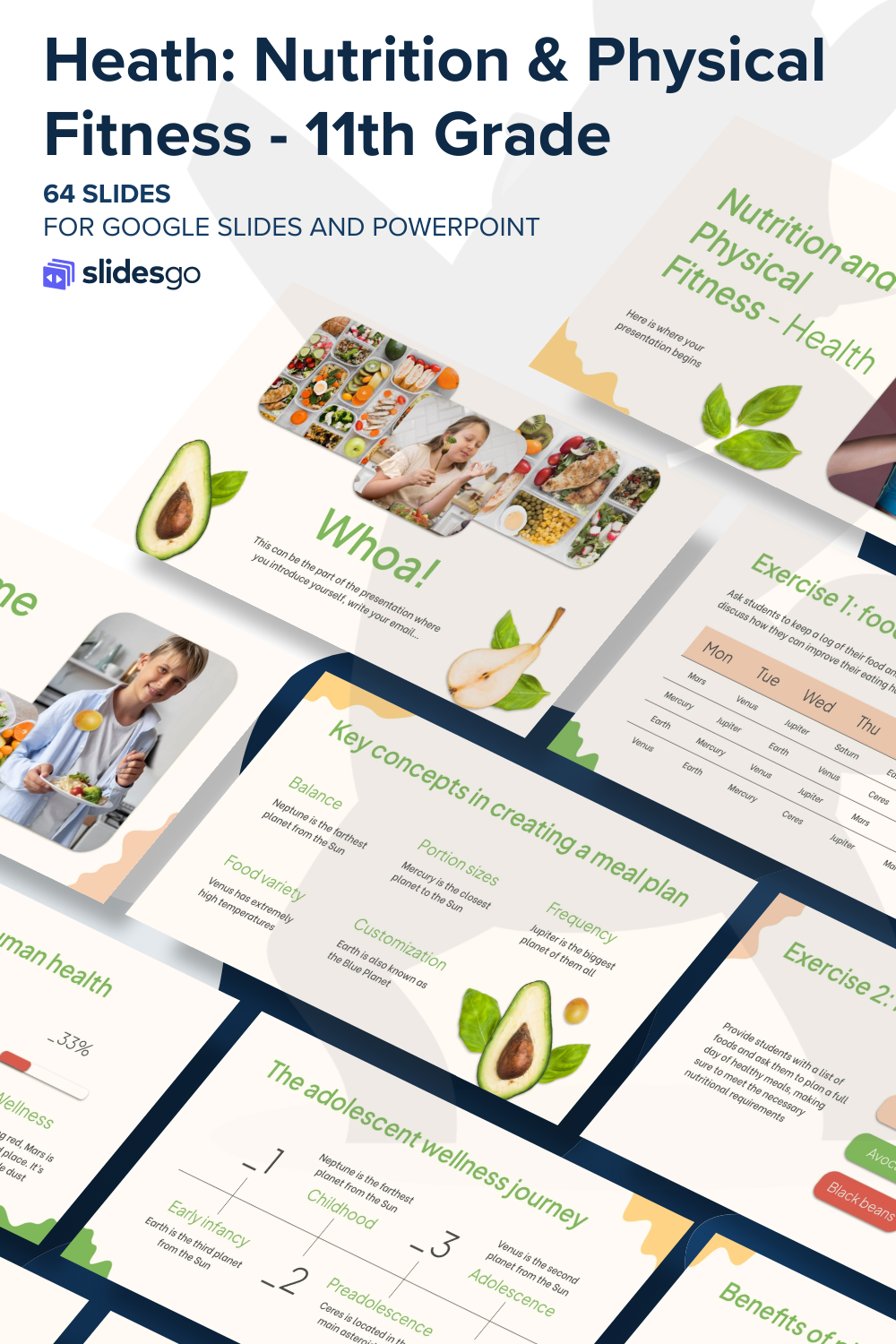 Nutrition and Physical Fitness - Health | Google Slides