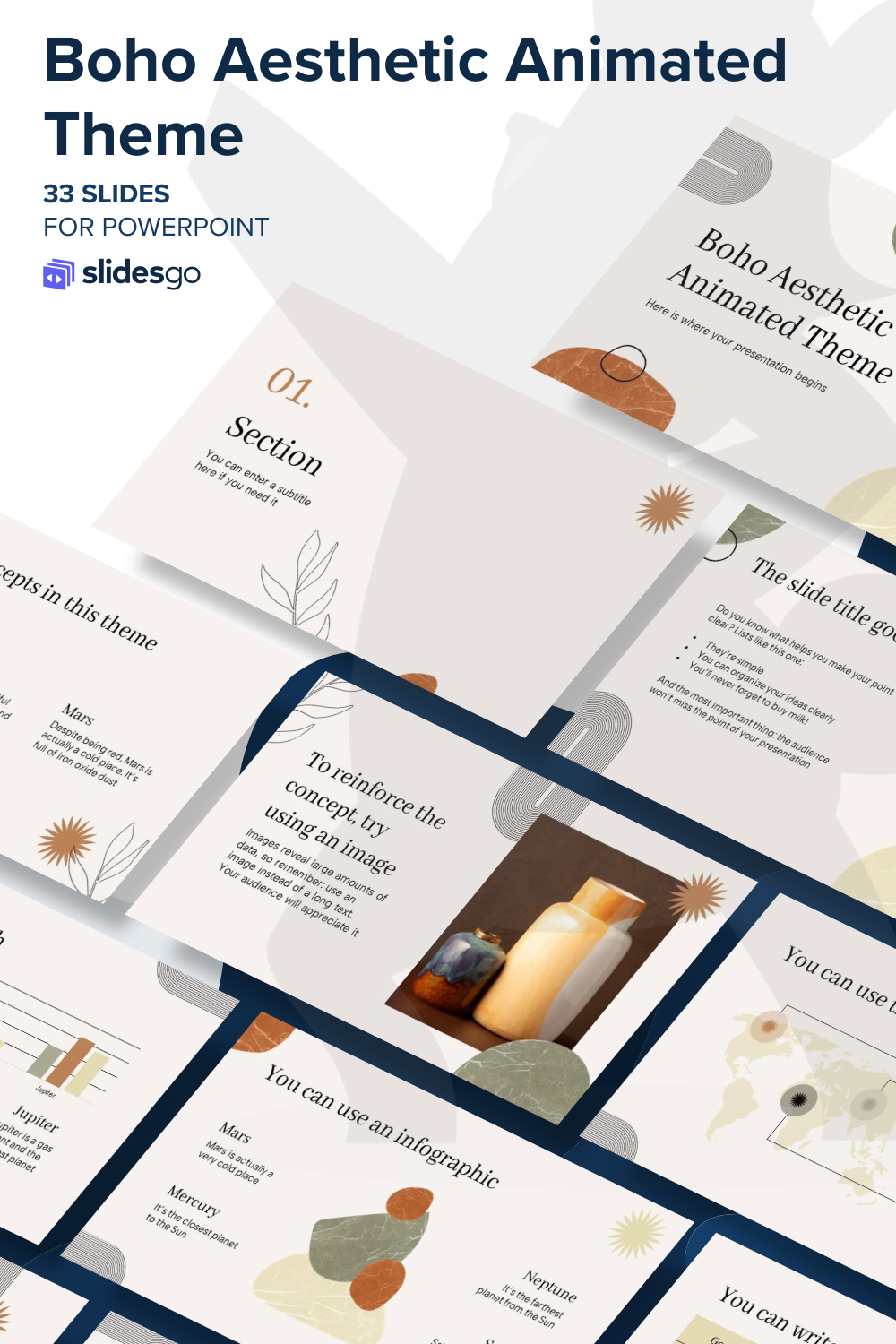 Boho Aesthetic Animated Theme | PowerPoint presentation