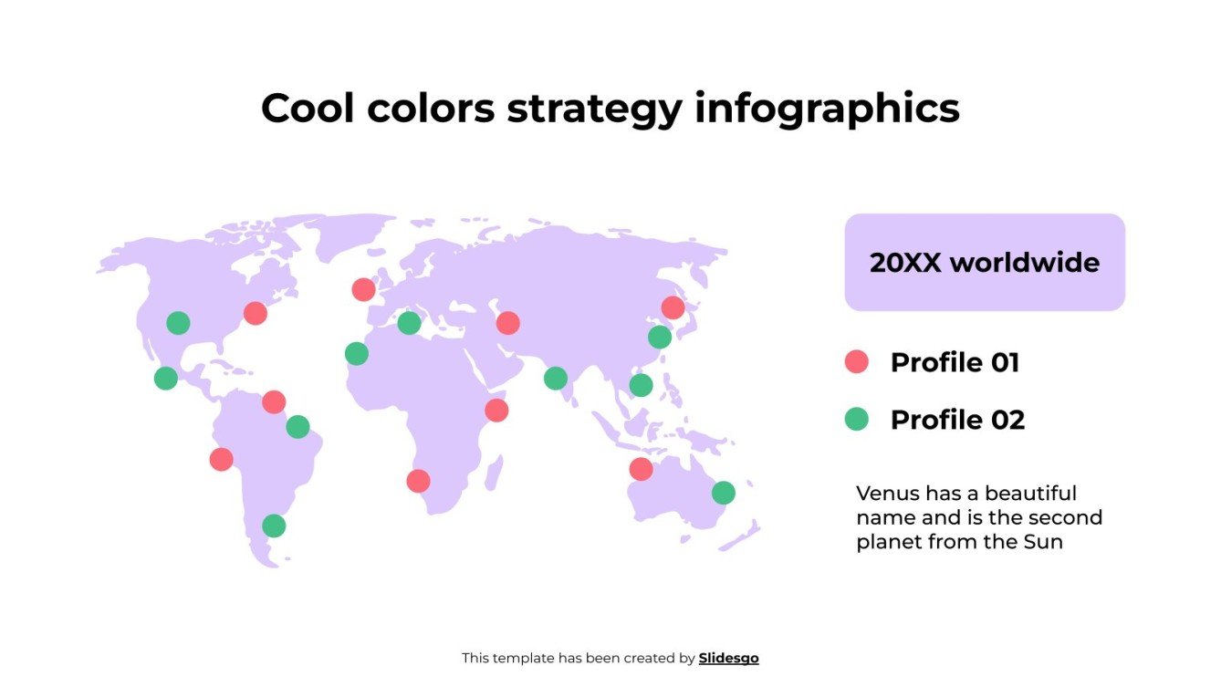 Cool Colors Strategy Infographics | Google Slides & PPT