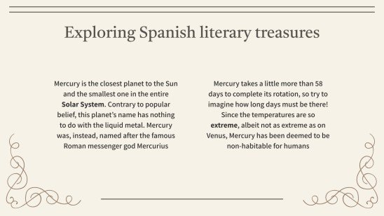 Spanish Literary Analysis - Master of Arts in Spanish
