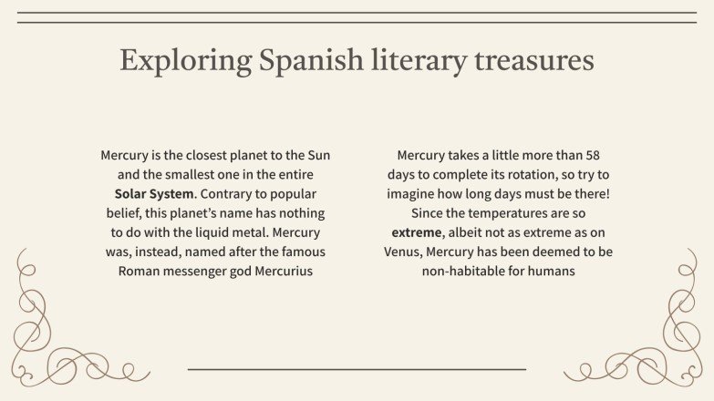 Spanish Literary Analysis - Master of Arts in Spanish