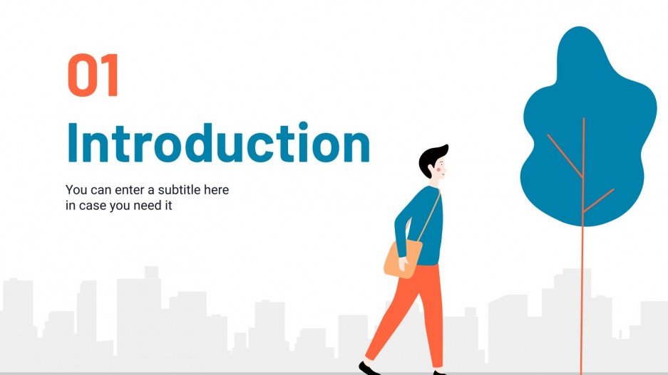 National Walk to Work Day | Google Slides and PowerPoint