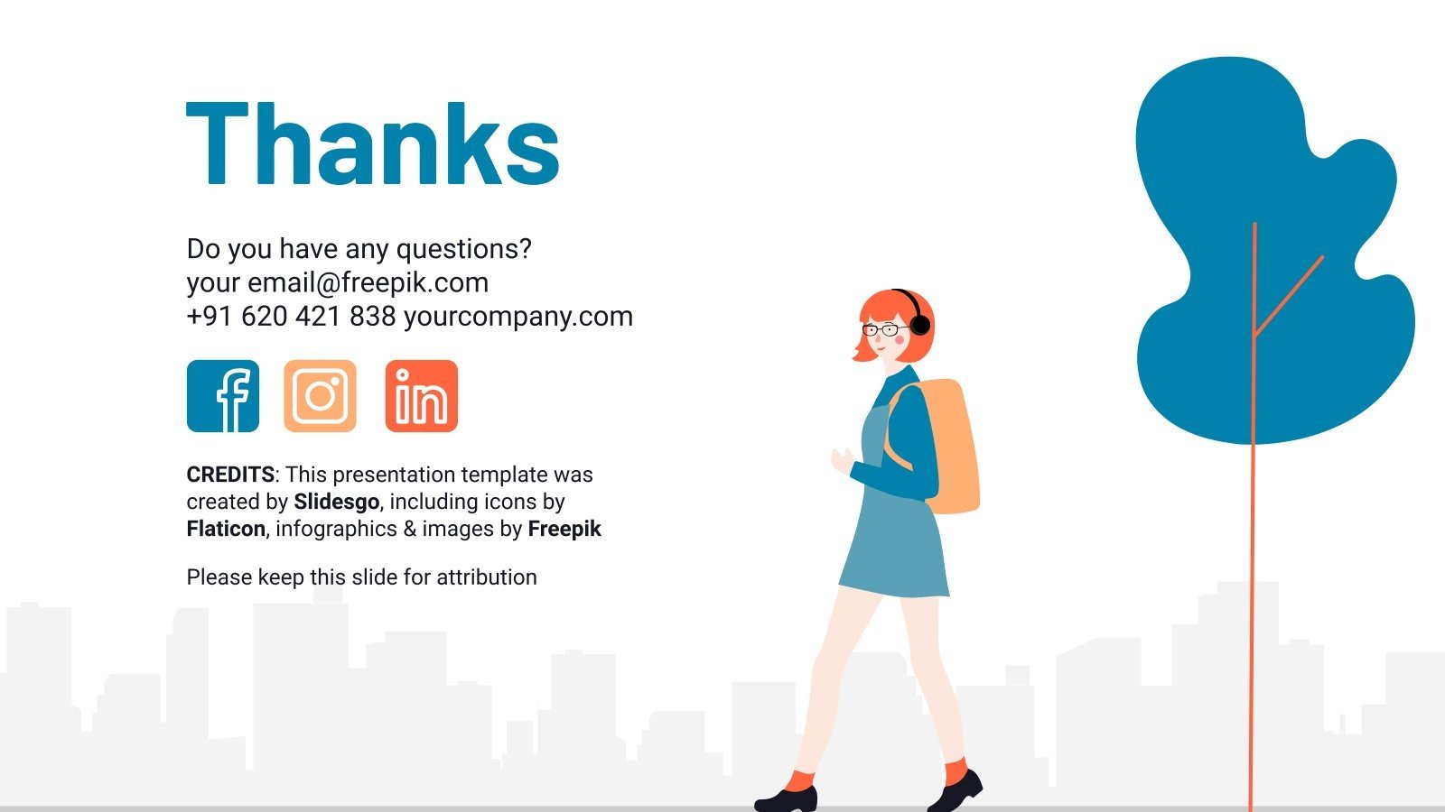 National Walk to Work Day | Google Slides and PowerPoint