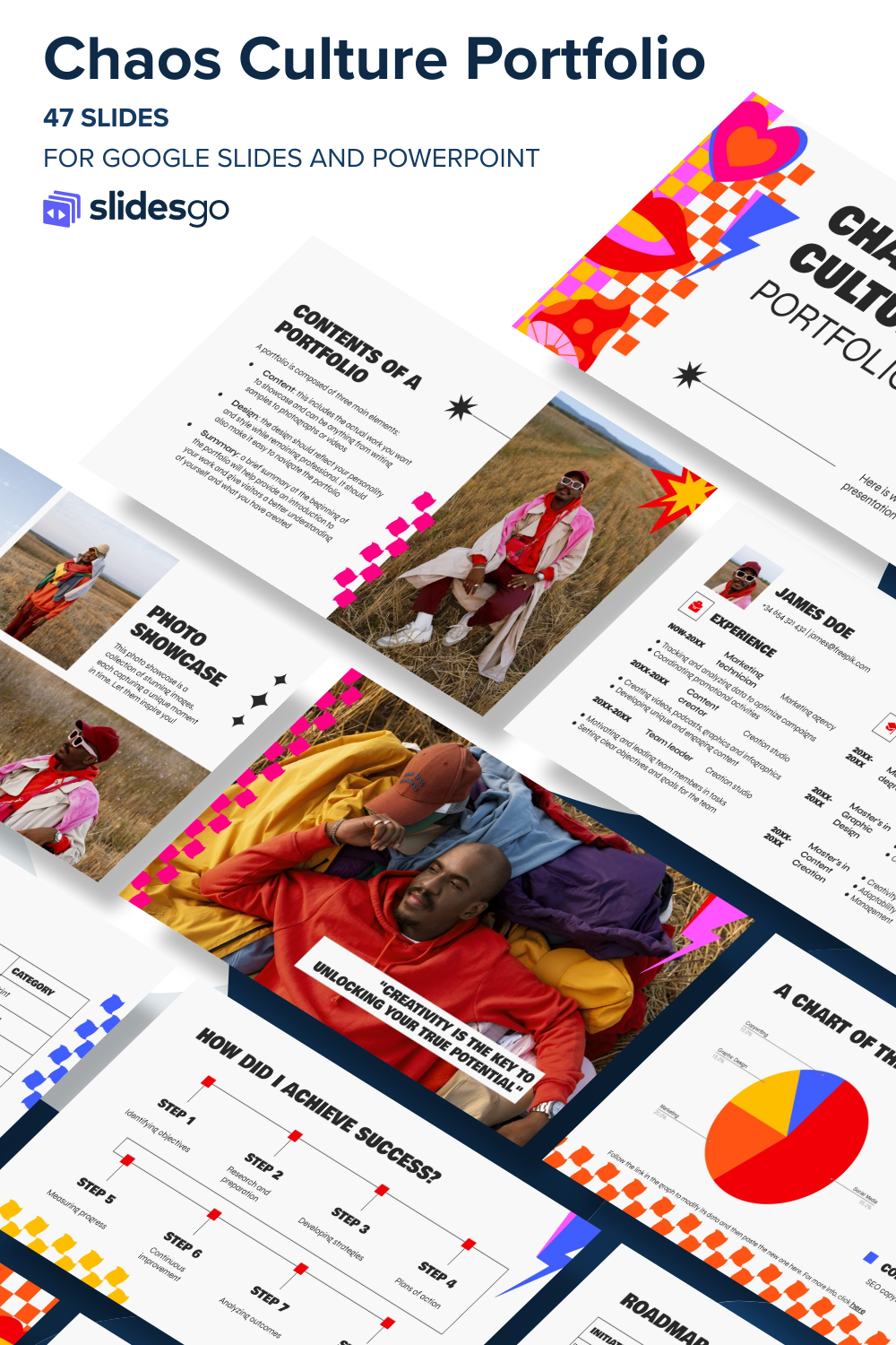 Chaos Culture Portfolio | Google Slides & PowerPoint