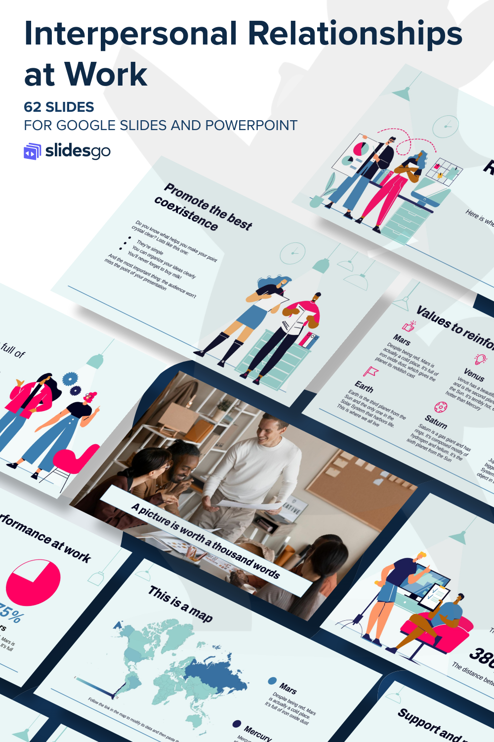 Interpersonal Relationships at Work | Google Slides & PPT