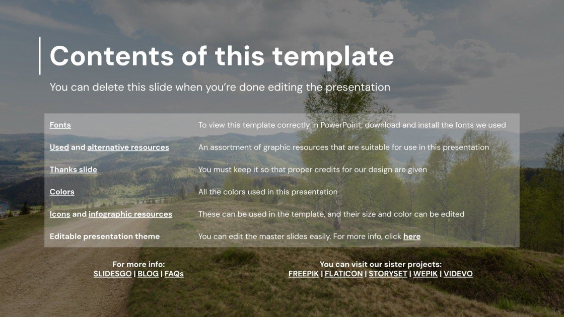 Meadow Landscape Theme | Google Slides & PowerPoint