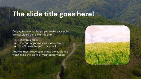 Meadow Landscape Theme | Google Slides & PowerPoint