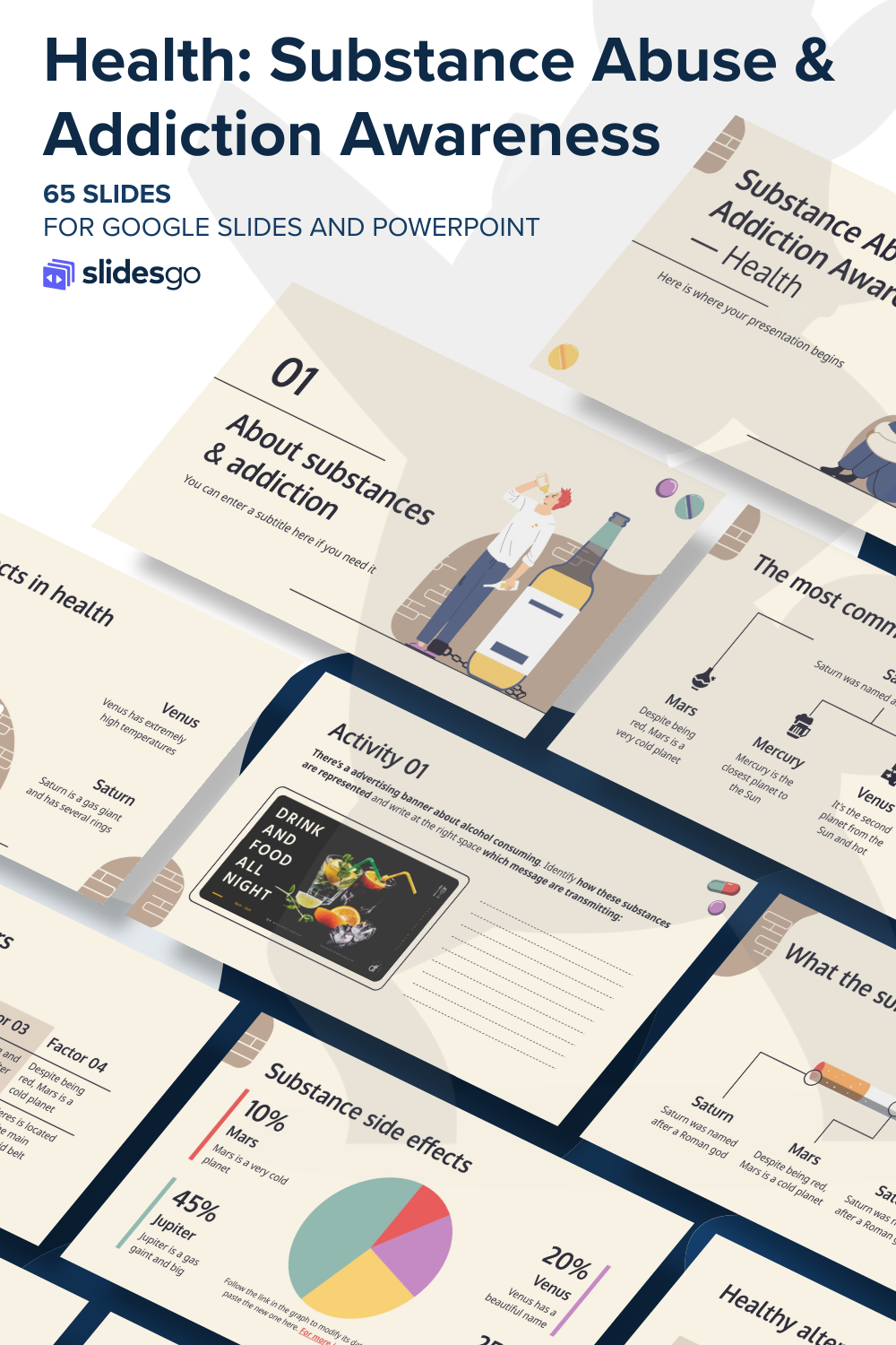 Substance Abuse and Addiction Awareness | Google Slides