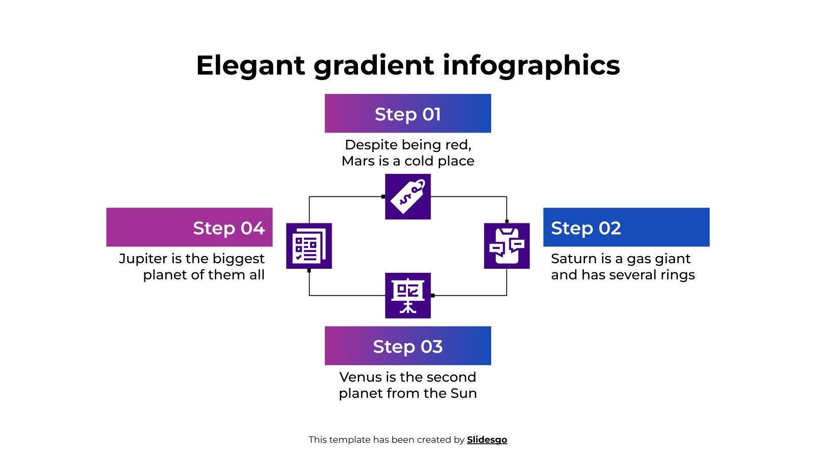 Elegant Gradient Infographics | Google Slides &amp; PPT