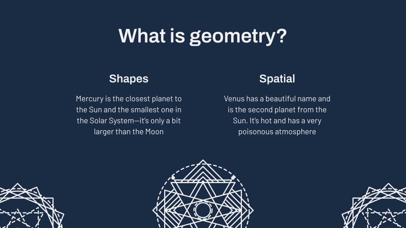 Geometry - Math - 9th Grade | Google Slides & PowerPoint