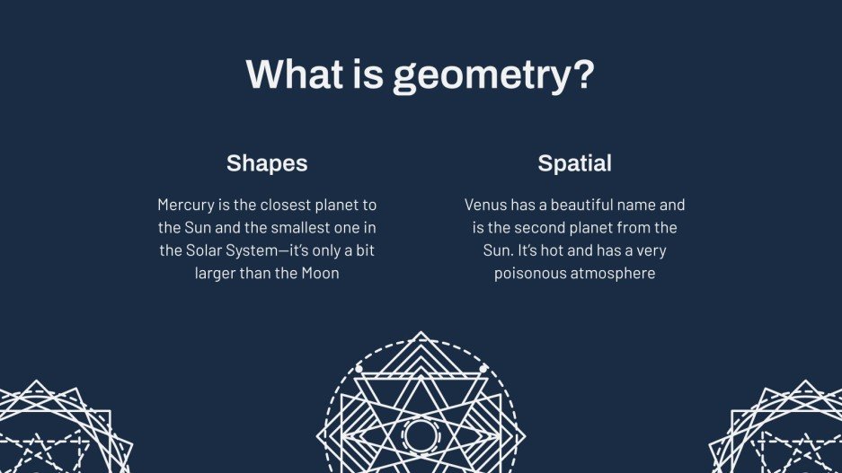 Geometry - Math - 9th Grade | Google Slides & PowerPoint