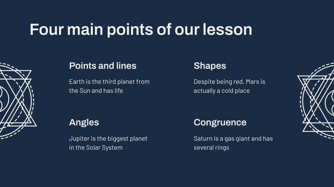 Geometry - Math - 9th Grade | Google Slides & PowerPoint