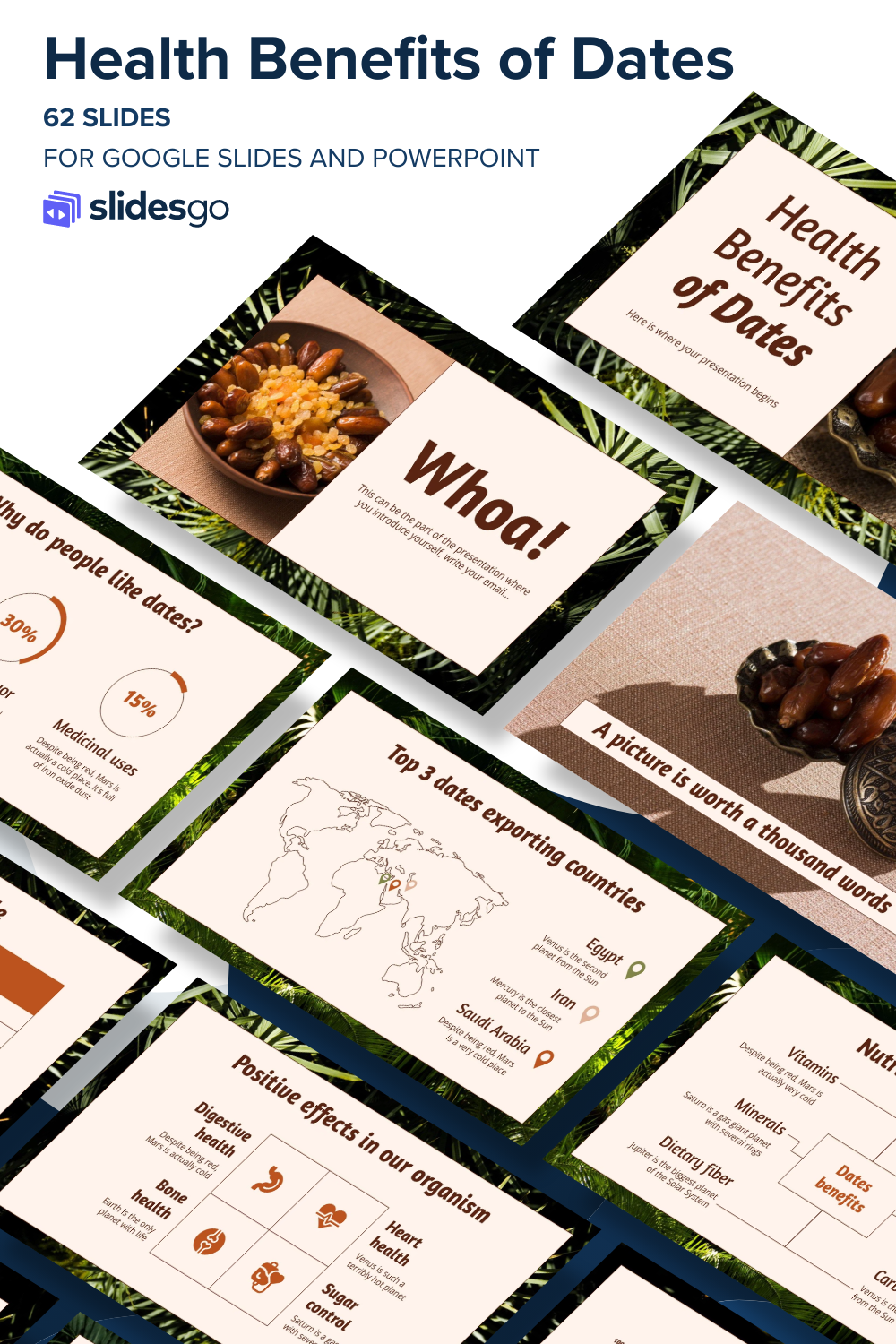 Health Benefits of Dates | Google Slides & PowerPoint