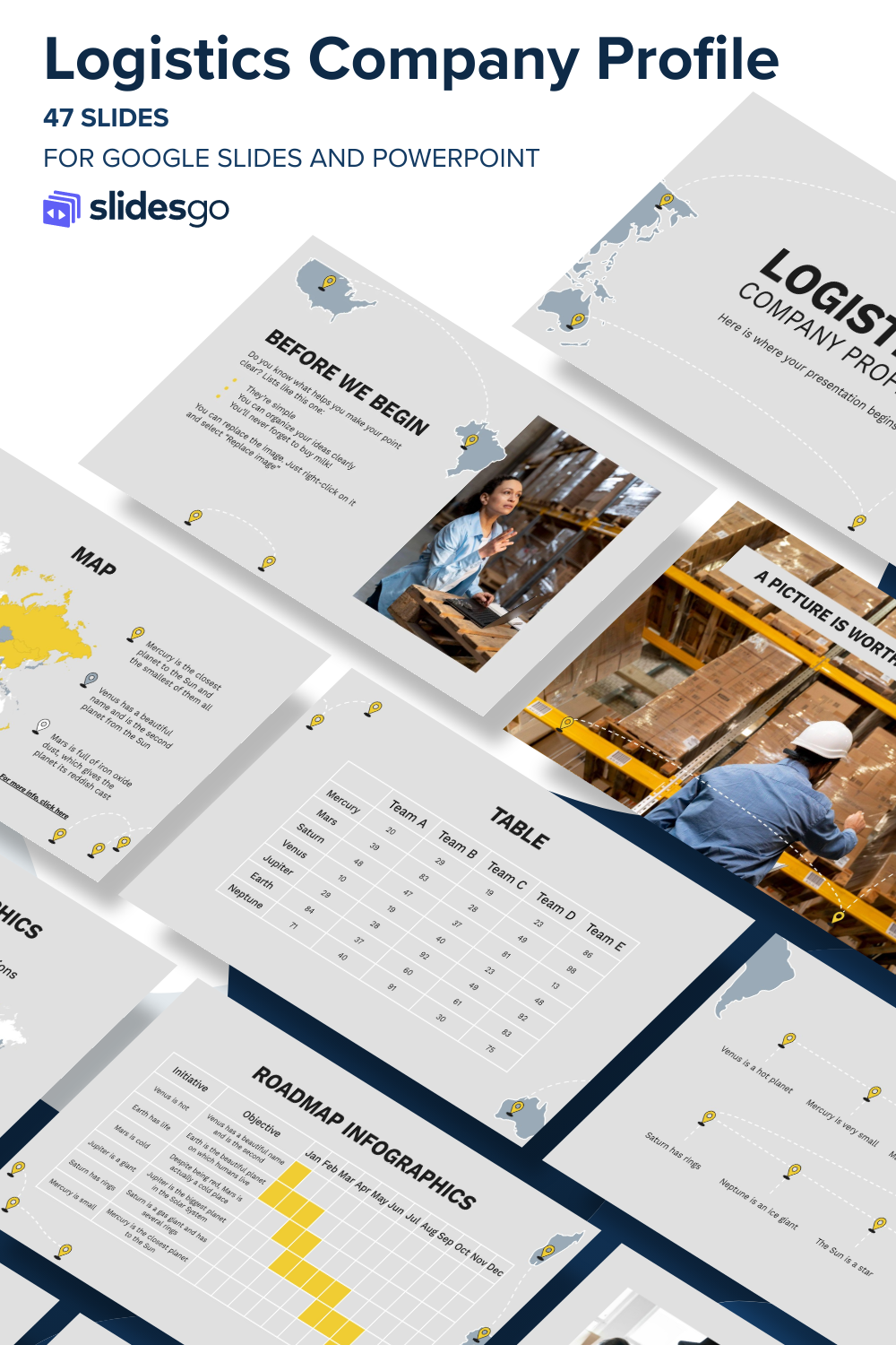 Logistics Company Profile | Google Slides & PowerPoint