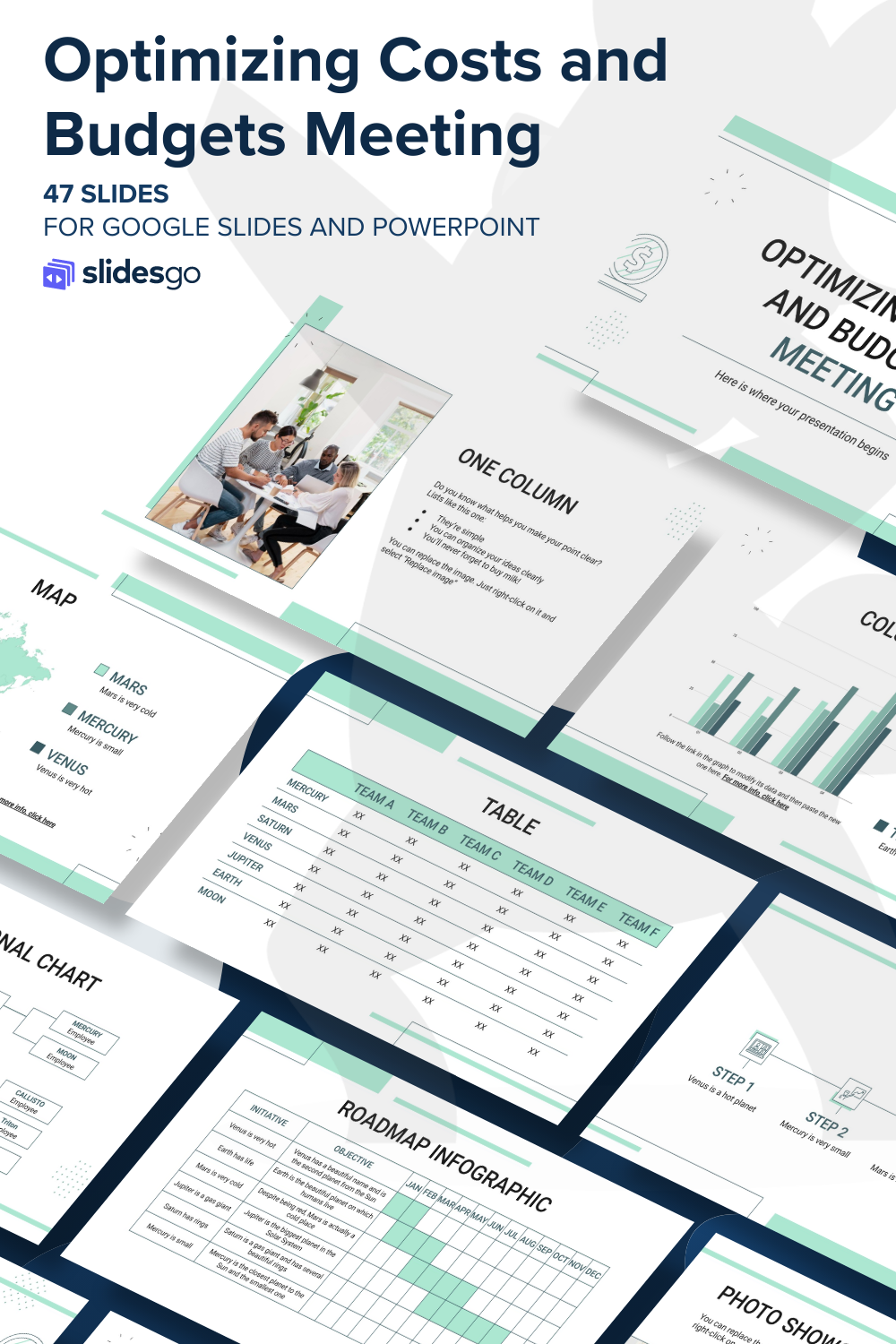 Optimizing Costs and Budgets Meeting | Google Slides & PPT