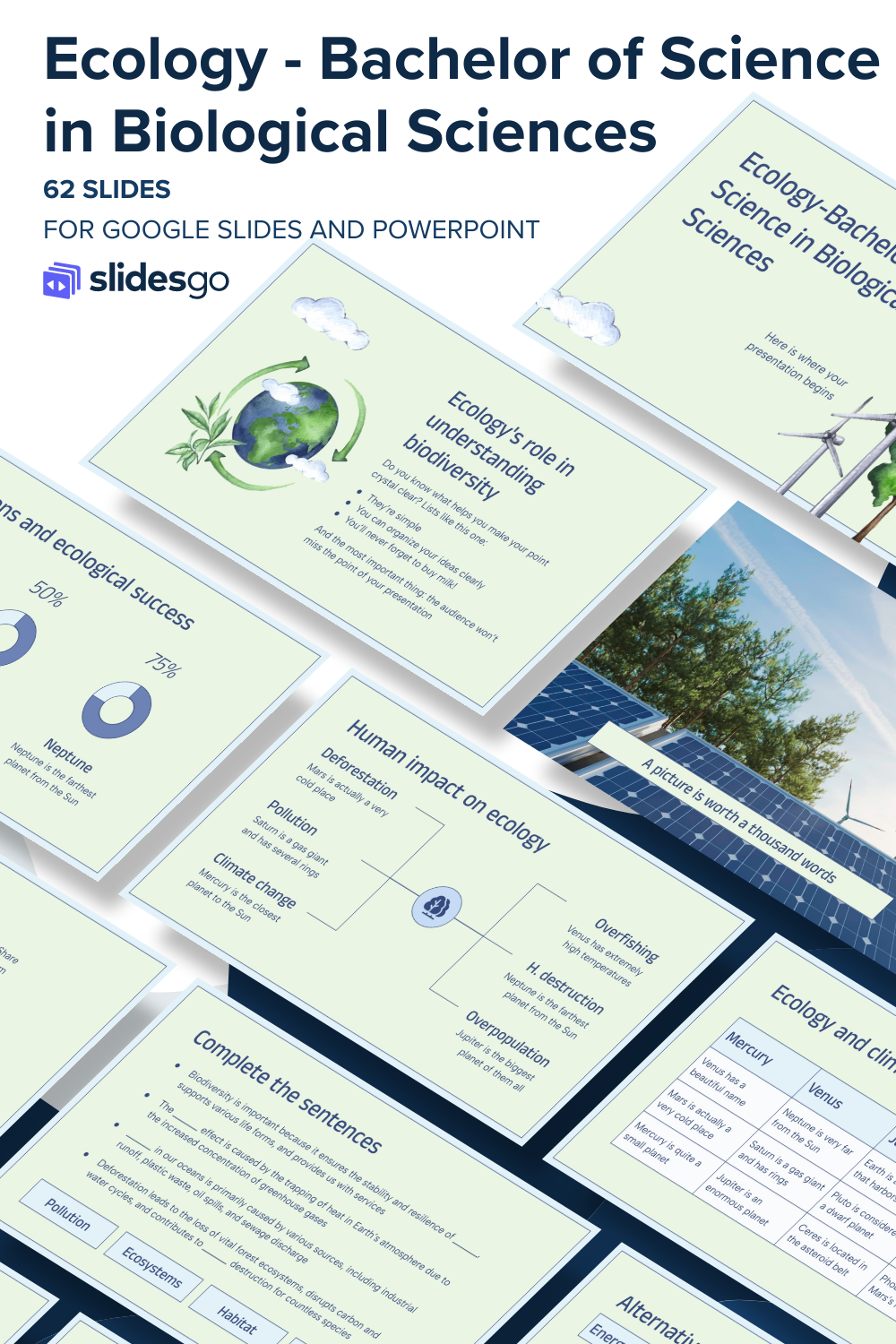 Ecology - Bachelor of Science in Biological Sciences