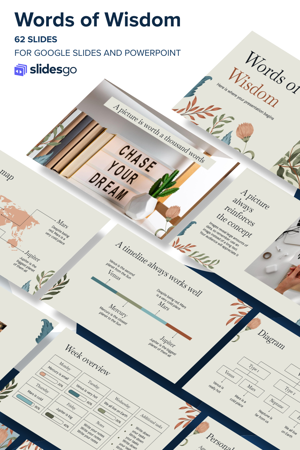 Words of Wisdom | Google Slides & PowerPoint