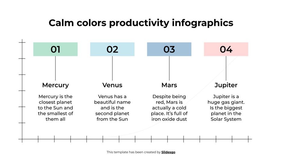 Calm Colors Productivity Infographics | Google Slides & PPT
