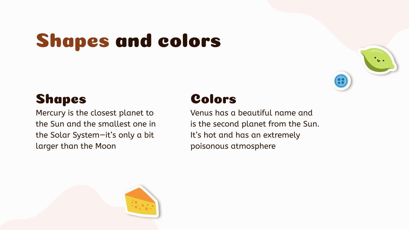 Colors and Shapes Vocabulary - Spanish | Google Slides & PPT