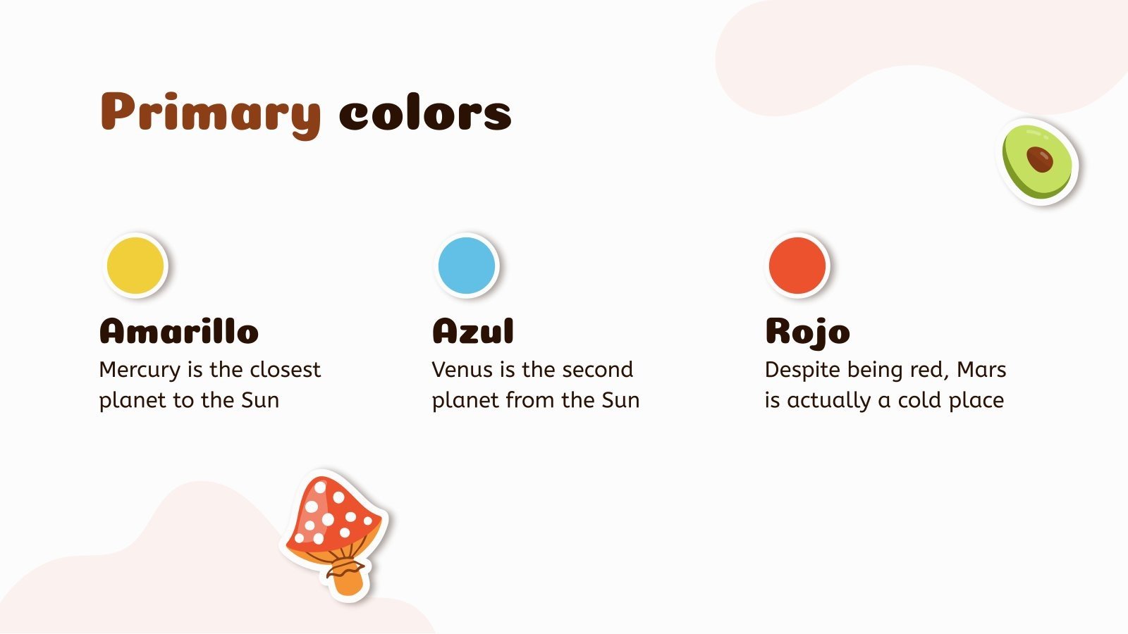 Colors and Shapes Vocabulary - Spanish | Google Slides & PPT