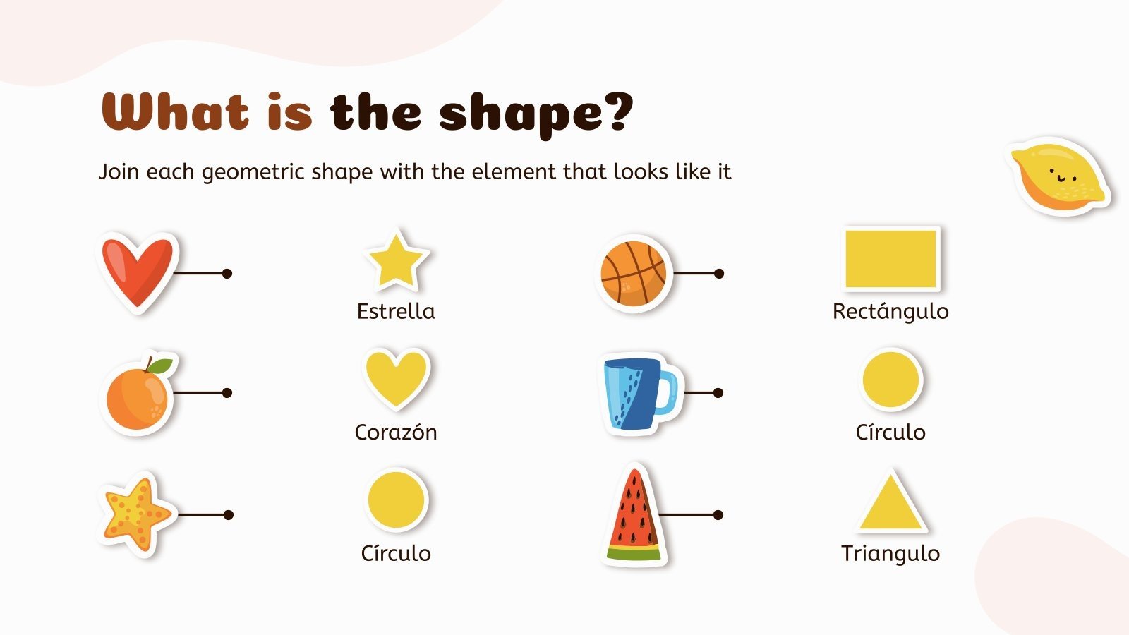 Colors and Shapes Vocabulary - Spanish | Google Slides & PPT