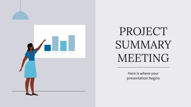 Project Summary Meeting | Google Slides & PowerPoint