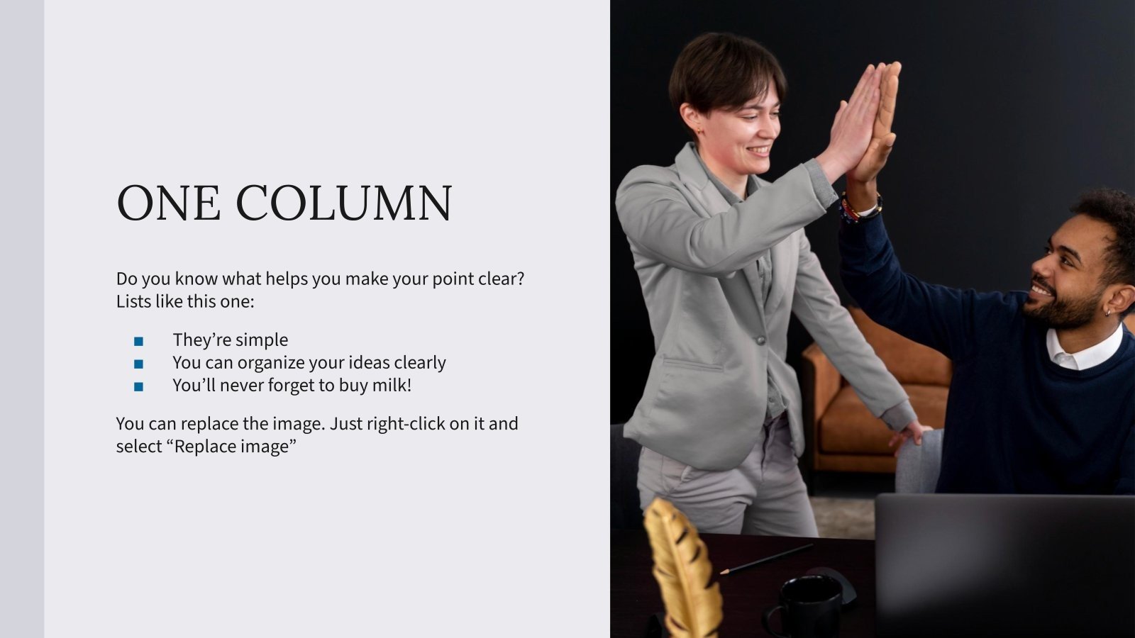 Project Summary Meeting | Google Slides & PowerPoint