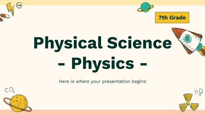 Free Physics templates for Google Slides and PowerPoint