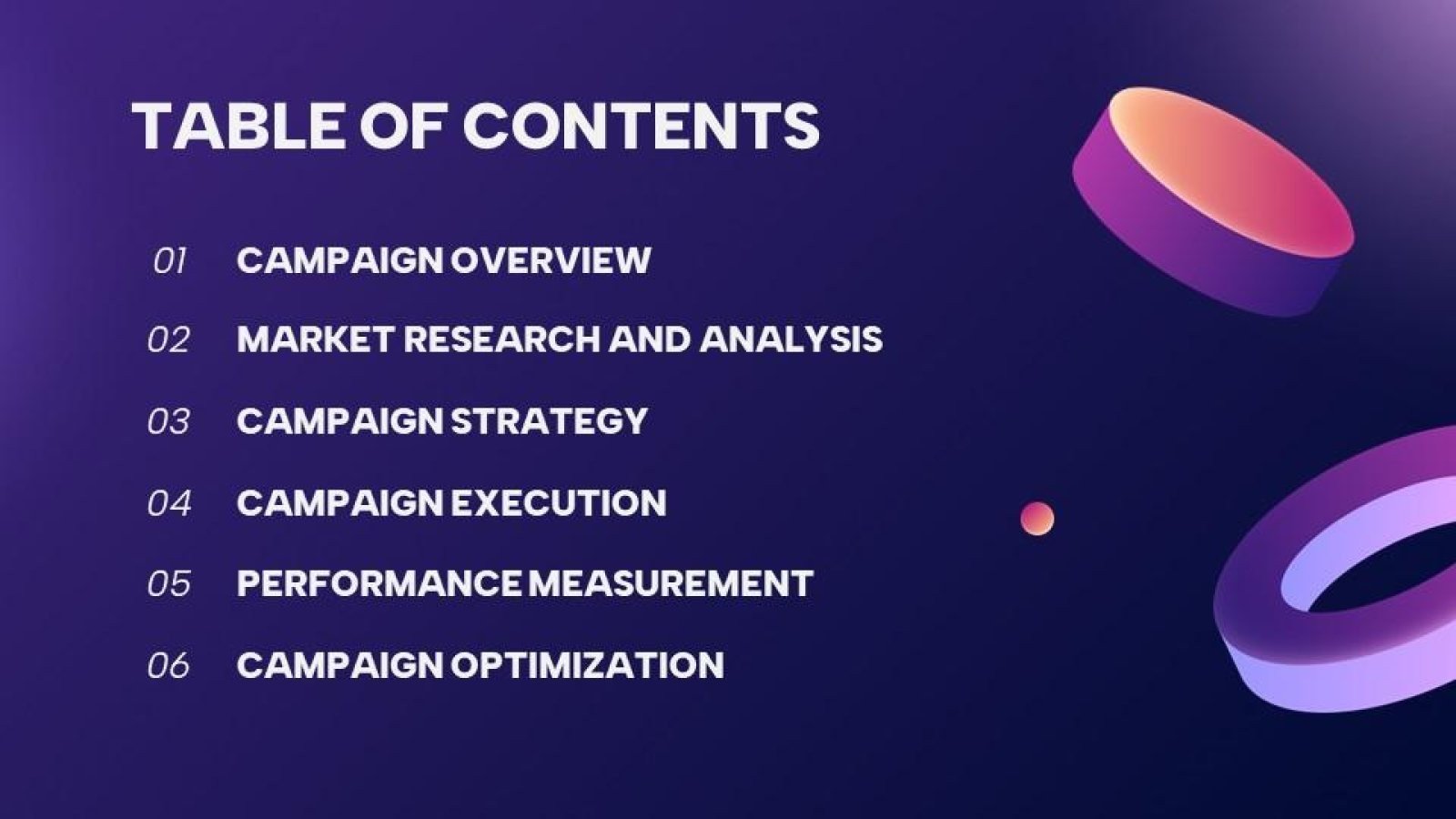 Campaign Template with Morph Transition | PowerPoint