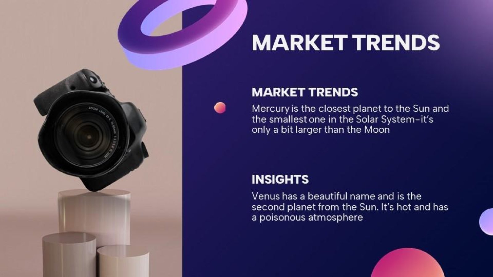 Kampagnenvorlage mit Morphen | Google Slides & PPT