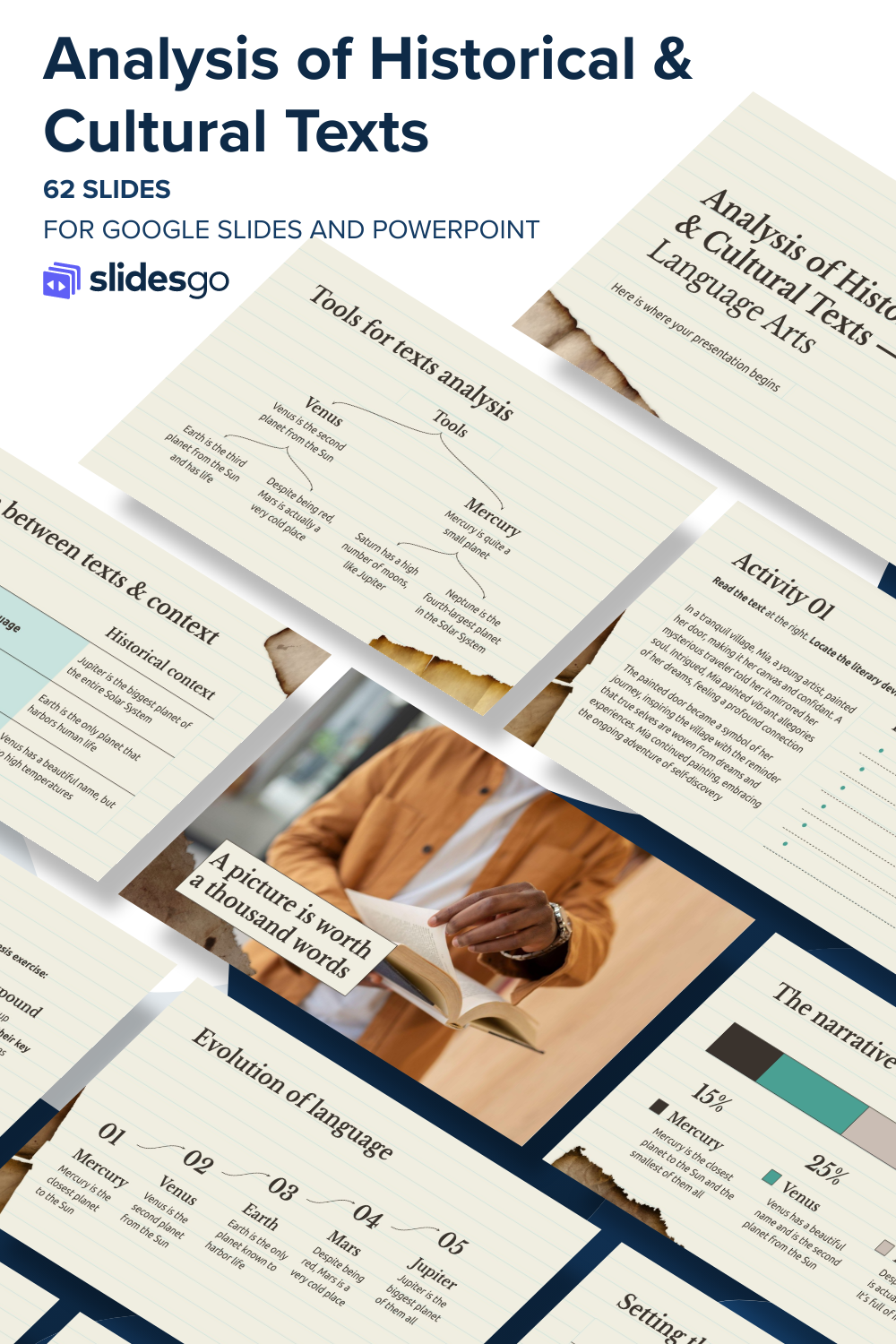 Analysis of Historical and Cultural Texts - Language Arts