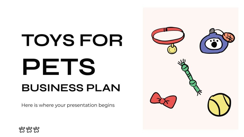 Toys for Pets Business Plan | Google Slides & PowerPoint