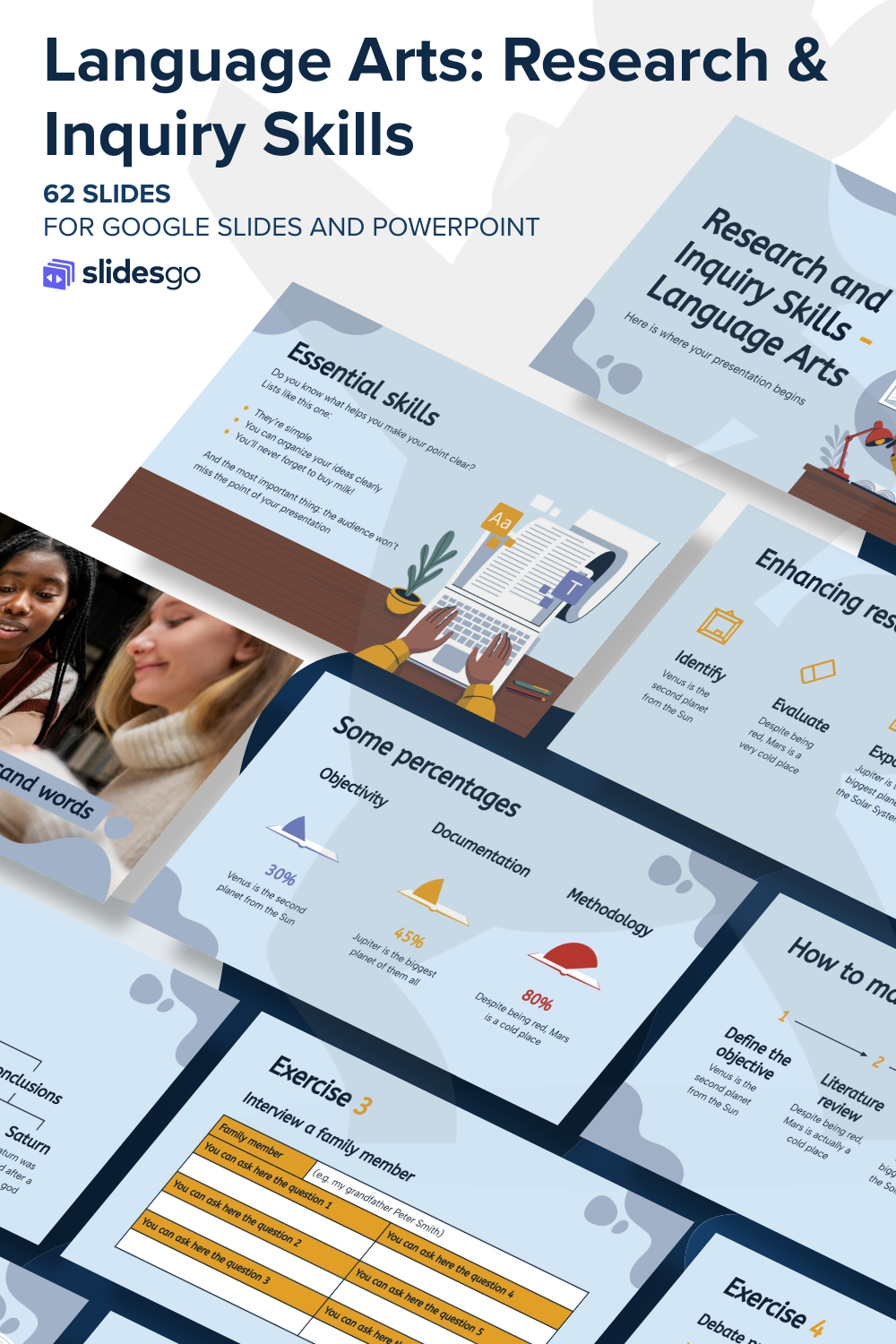 Research and Inquiry Skills | Google Slides & PowerPoint