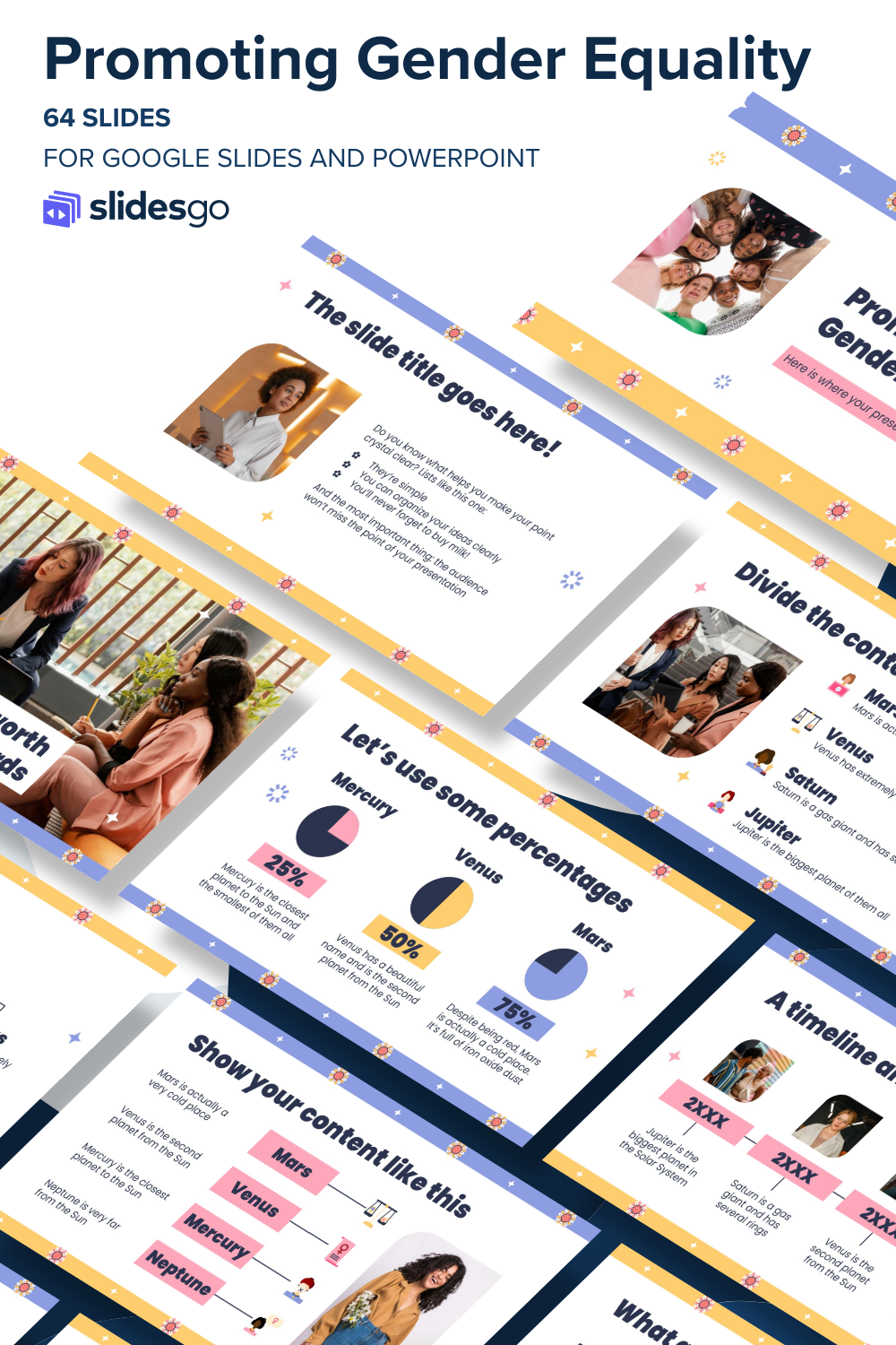 Promoting Gender Equality | Google Slides & PowerPoint