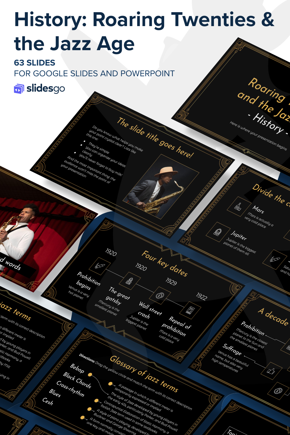 Roaring Twenties and the Jazz Age - History - 11th Grade