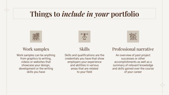 Classic Sophisticated Portfolio | Google Slides & PowerPoint