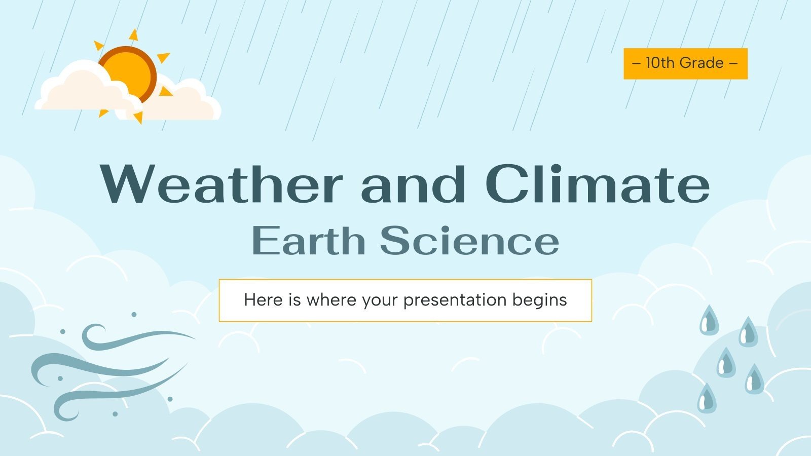 Weather and Climate - Earth Science | Google Slides