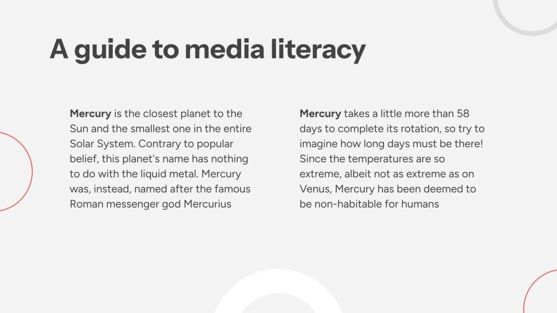 Media Literacy and Critical Analysis - Language Arts