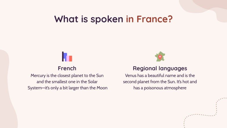 Daily Life and Cultural Practices - French - 8th Grade