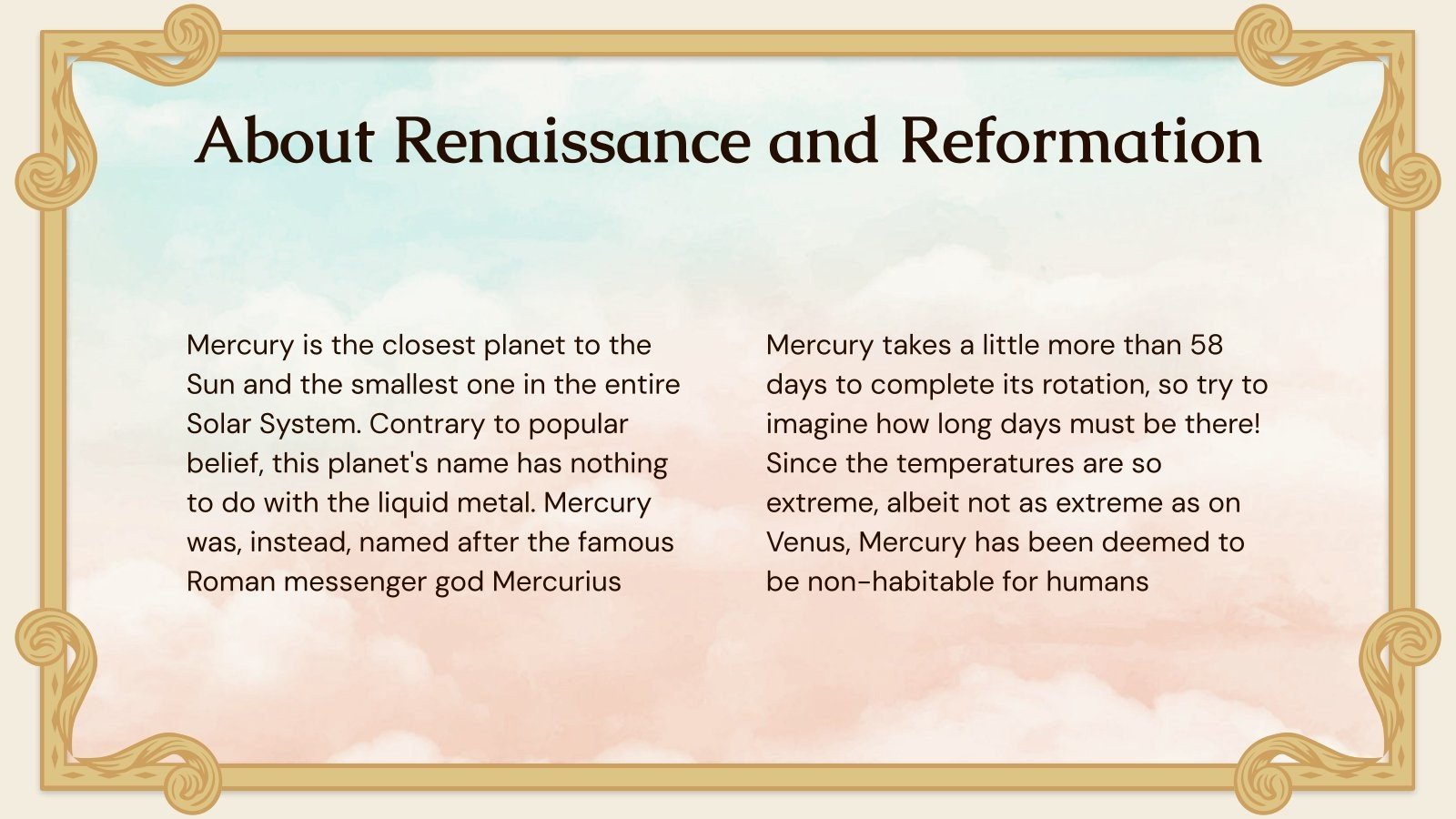Renaissance and Reformation - History - 7th Grade