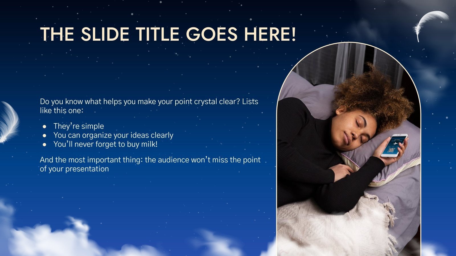 The Importance of Rest and Sleep | Google Slides & PPT