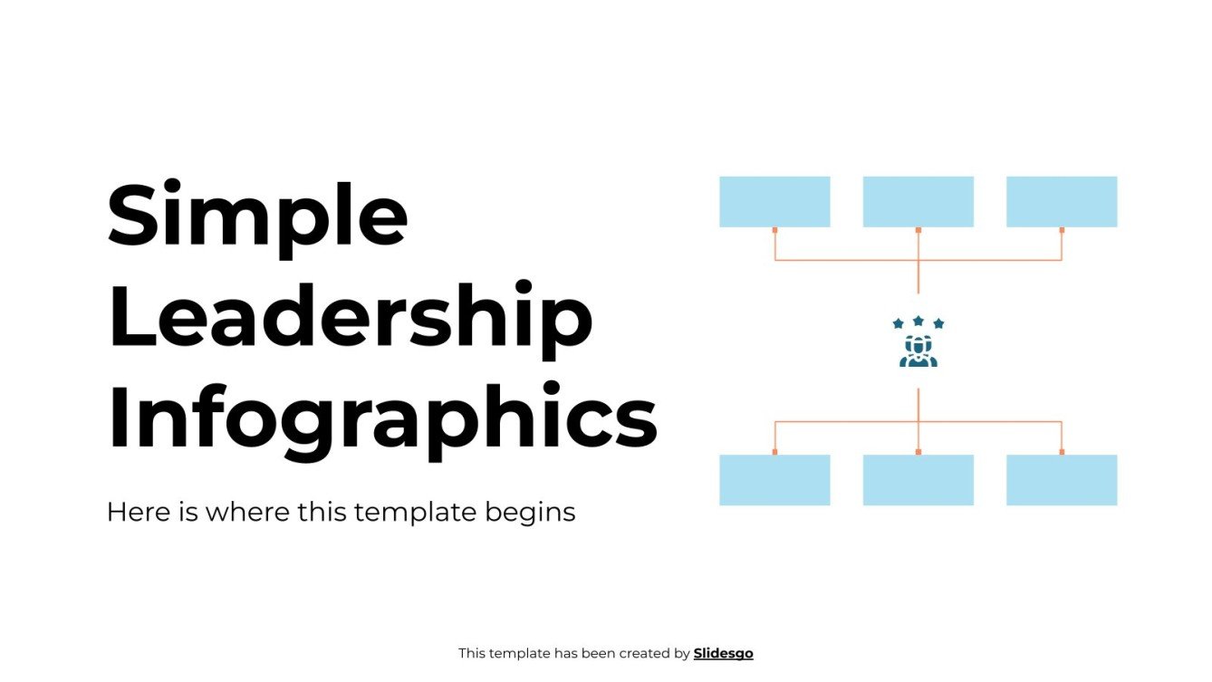 Simple Leadership Infographics | Google Slides & PowerPoint