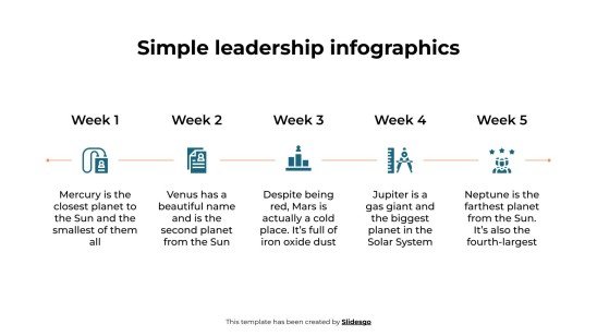 Simple Leadership Infographics | Google Slides & PowerPoint