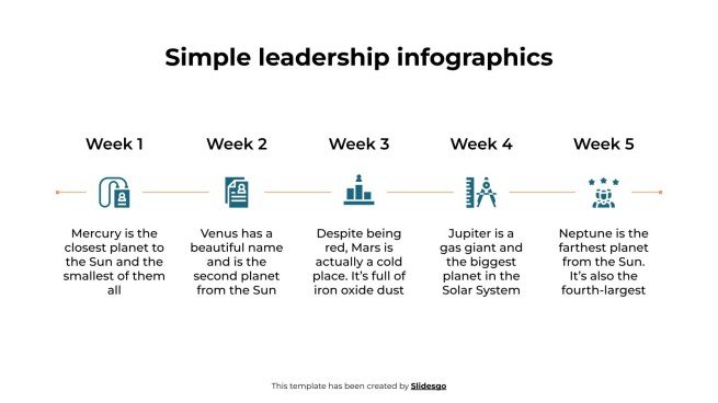 Simple Leadership Infographics | Google Slides & PowerPoint