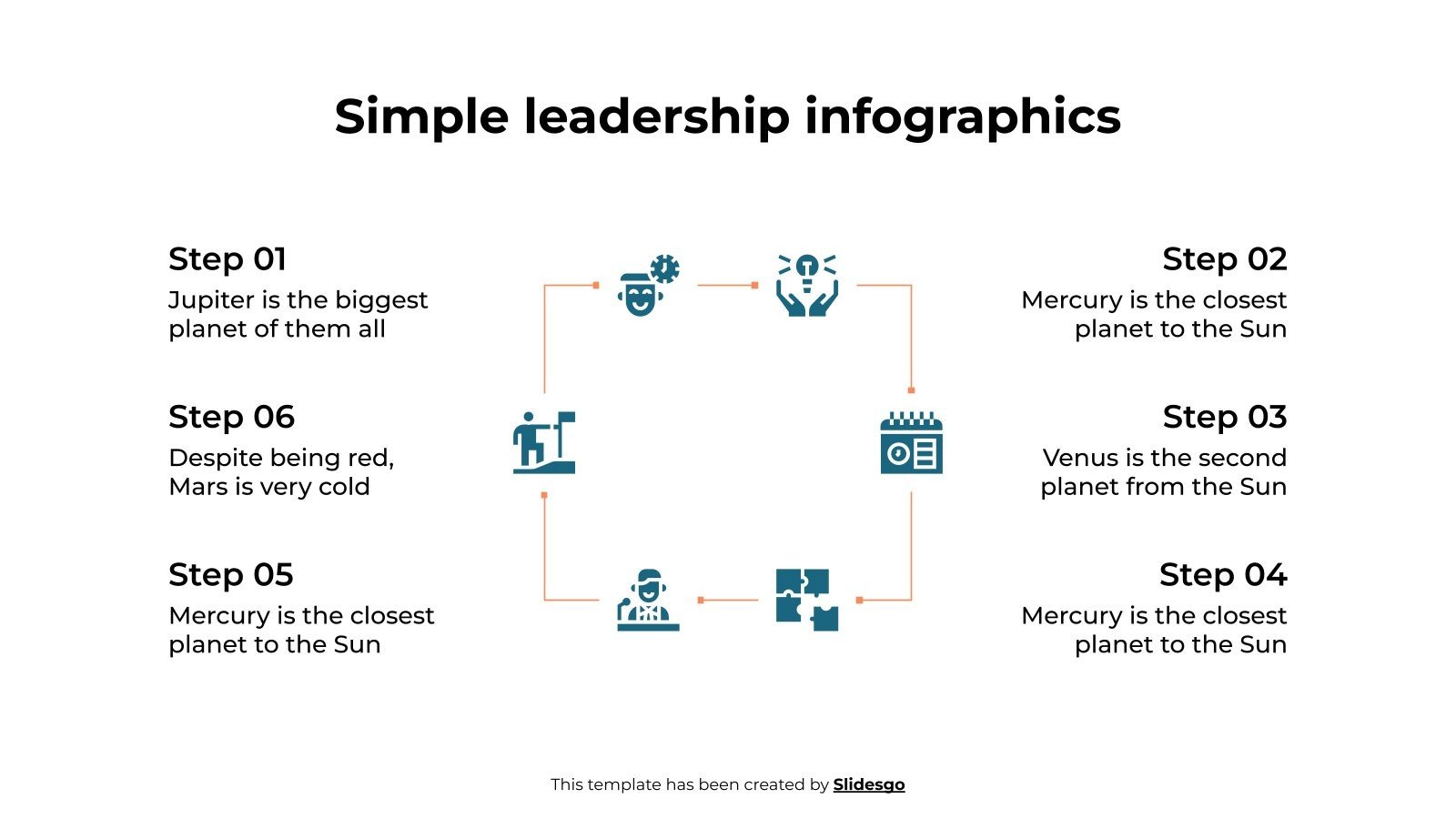 Simple Leadership Infographics | Google Slides & PowerPoint