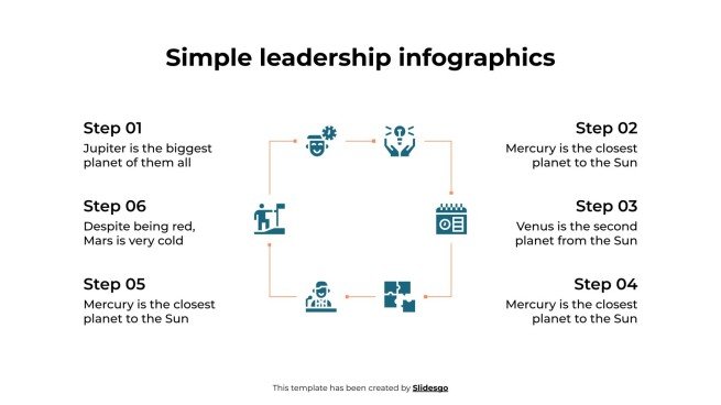 Simple Leadership Infographics | Google Slides & PowerPoint