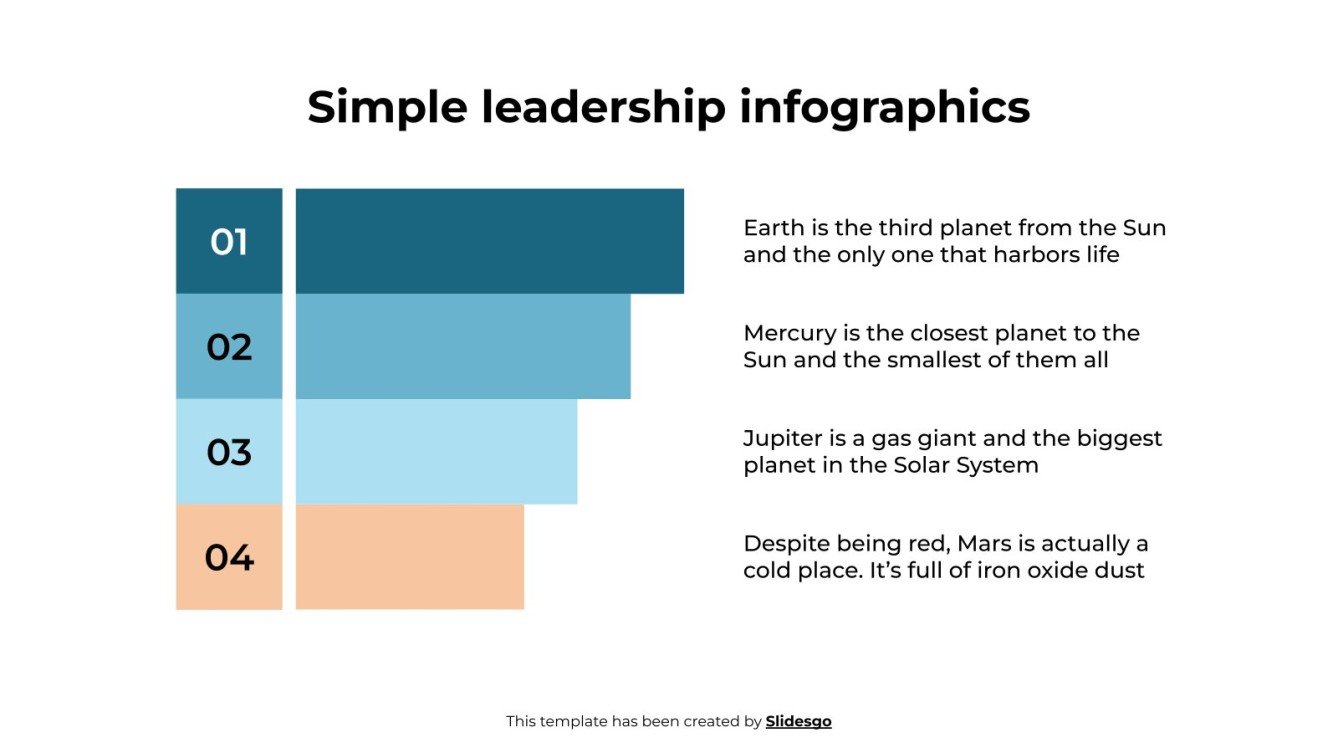 Simple Leadership Infographics | Google Slides & PowerPoint