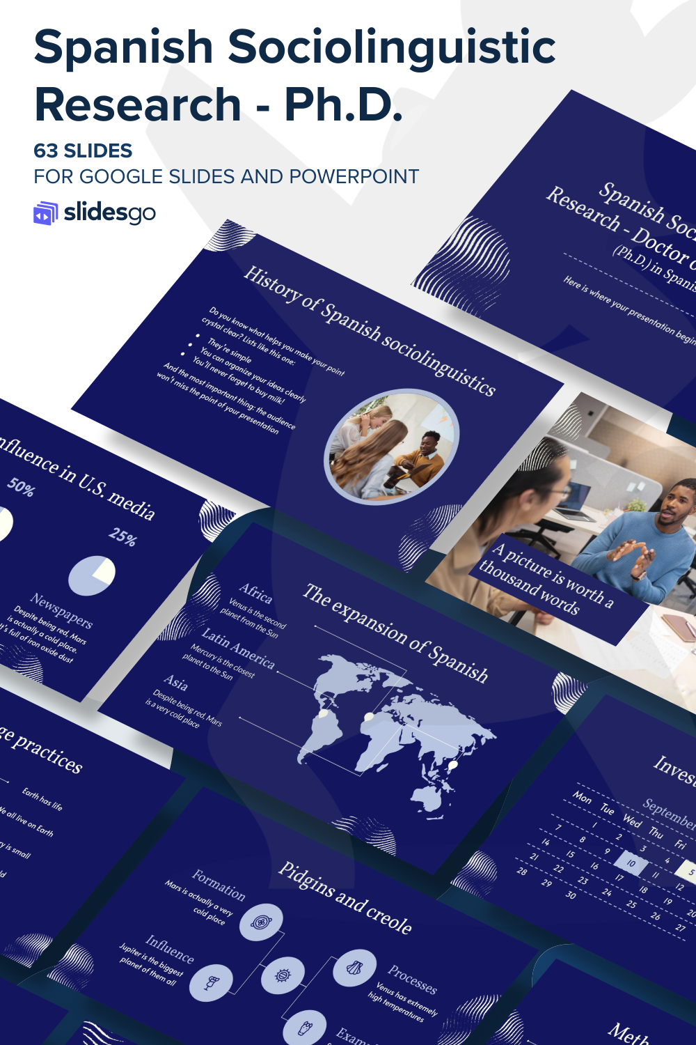 Spanish Sociolinguistic Research | Google Slides & PPT